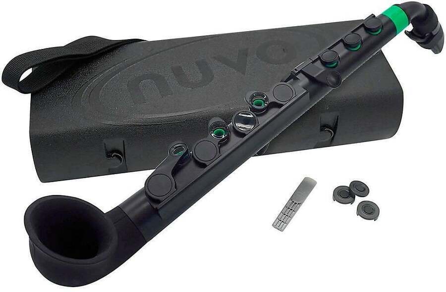 NUVO NUJS520BGR Hibridni puhački instrument Black/Light Green (Skoro novo)