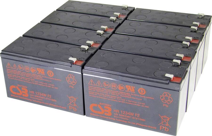 CSB-SCD105 baterijski paket pogodan za APC RBC1 CSB Battery komplet ...